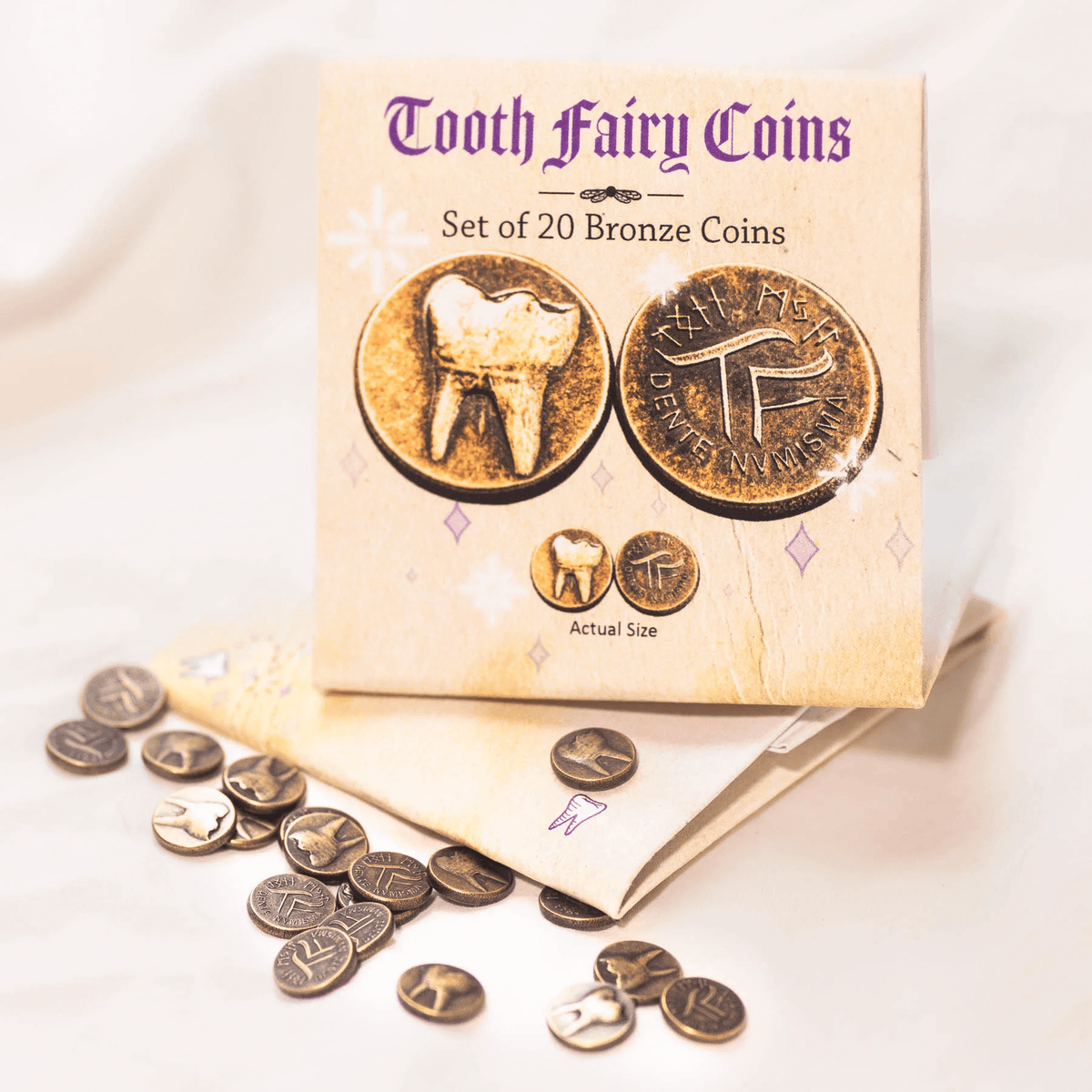 Tooth Fairy Bronze Coins - Set of 20 - Gifts & Collectibles - FairyGlen ...