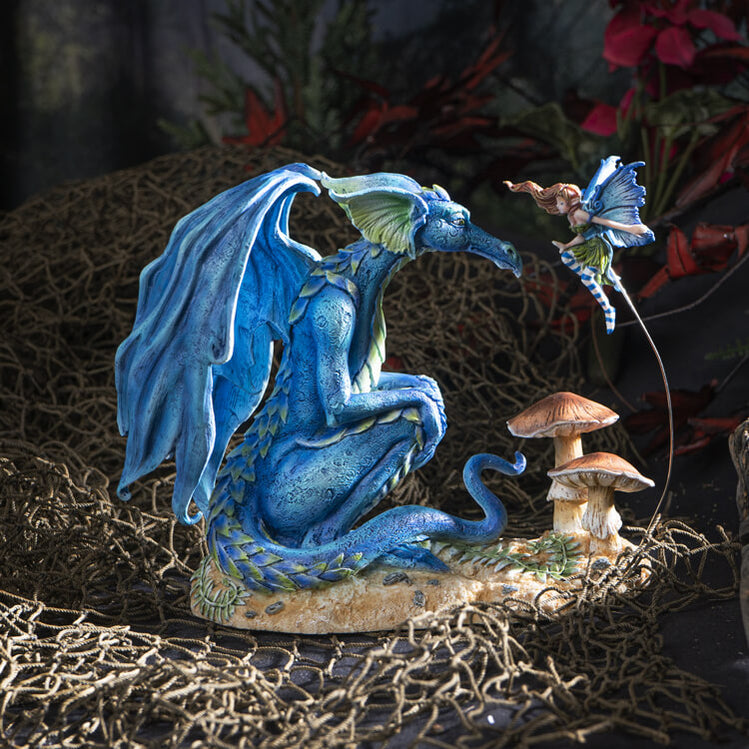 Close Encounter Dragon & Fairy Figurine - Amy Brown Collectibles ...
