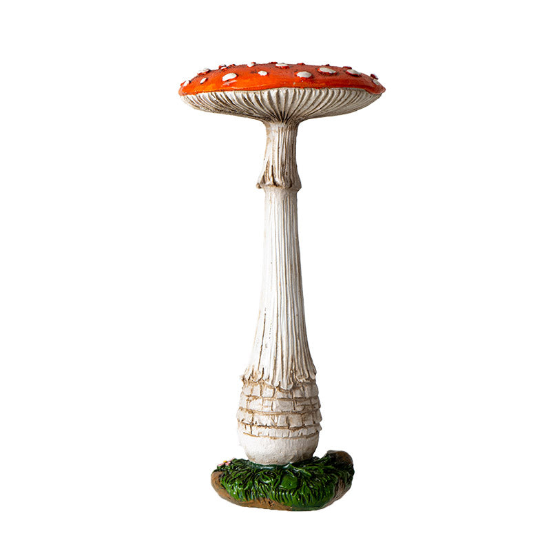 Tall Red Toadstool Figurine - Fairy Garden & Nature Gifts - Fantasy ...