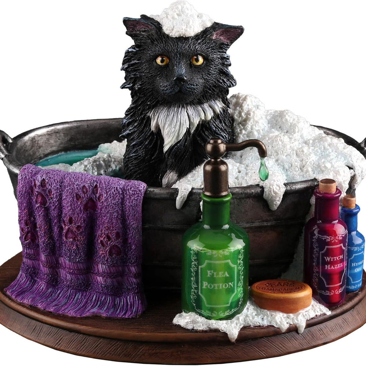 Bubble Bath Cat Figurine by Lisa Parker - Feline Gifts & Collectibles ...