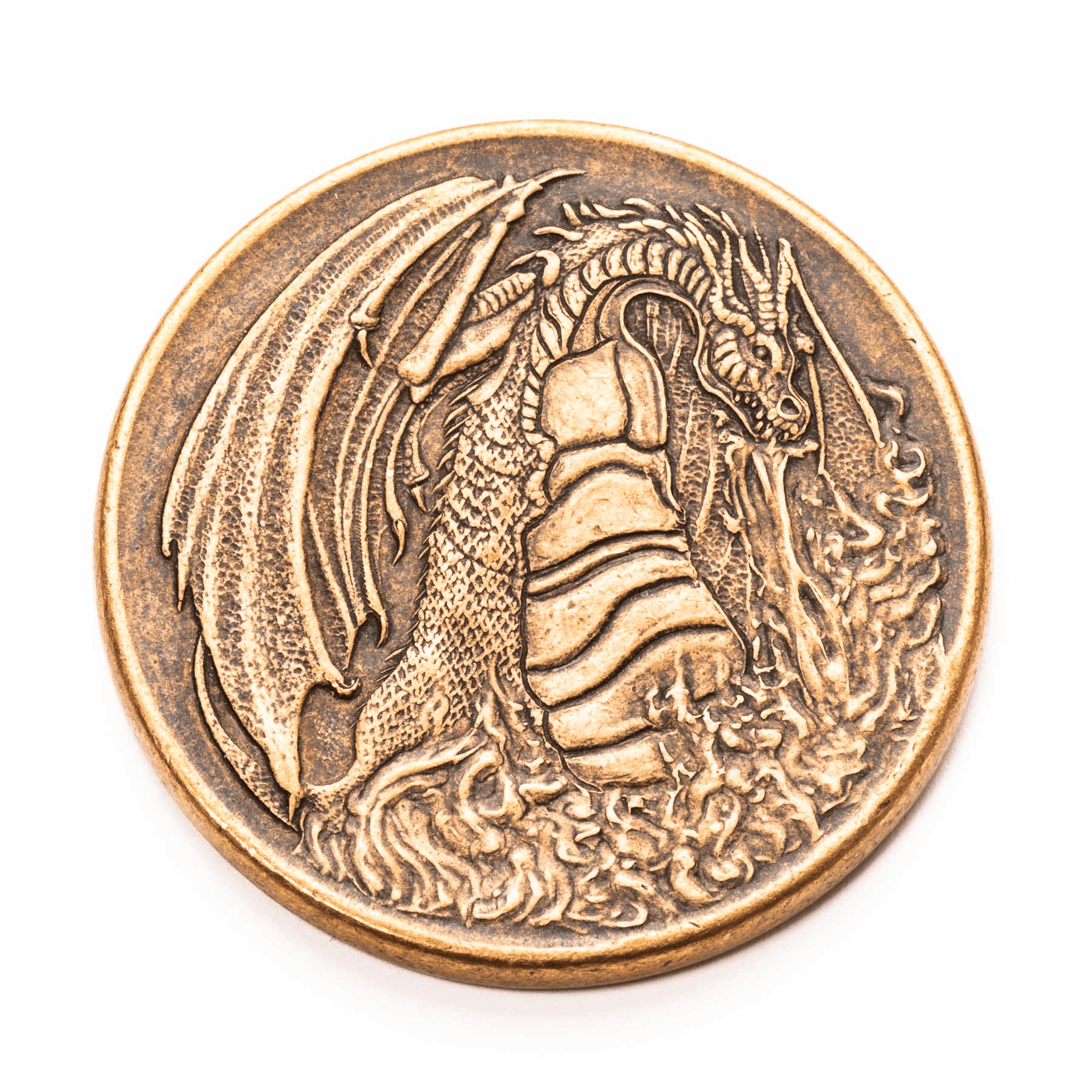 Fire Dragon & Ice Hydra Coin - Gifts & Collectibles - FairyGlen.com ...