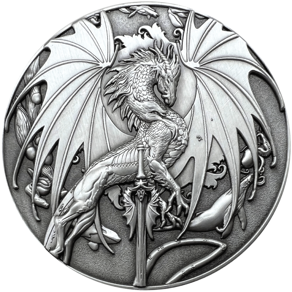 Silver Plane Unicorn Coins