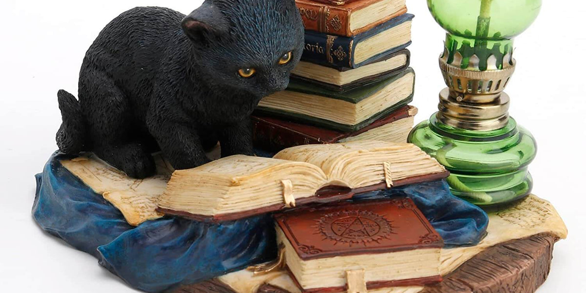 Ferocious Kitty of Letters - Cat Gifts - Fantasy Collectibles - Fairy ...