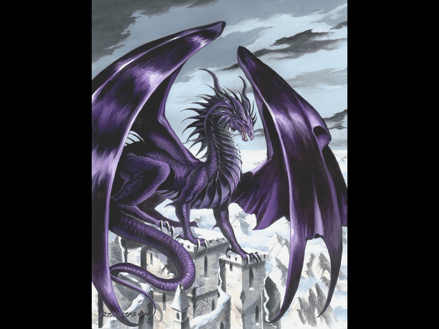 Nemesis by Ruth Thompson Print - Unframed - Dragon Gifts - Wall Art ...