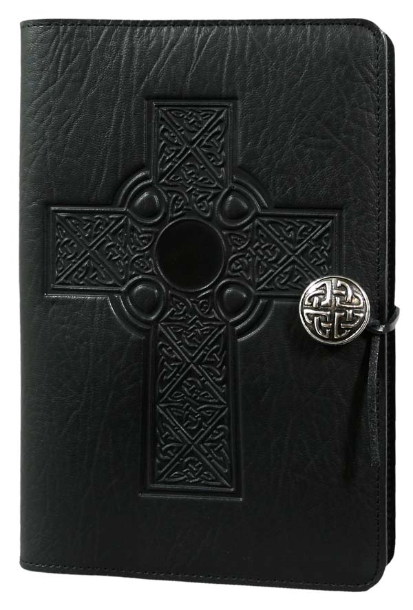 Leather Journal With Cross