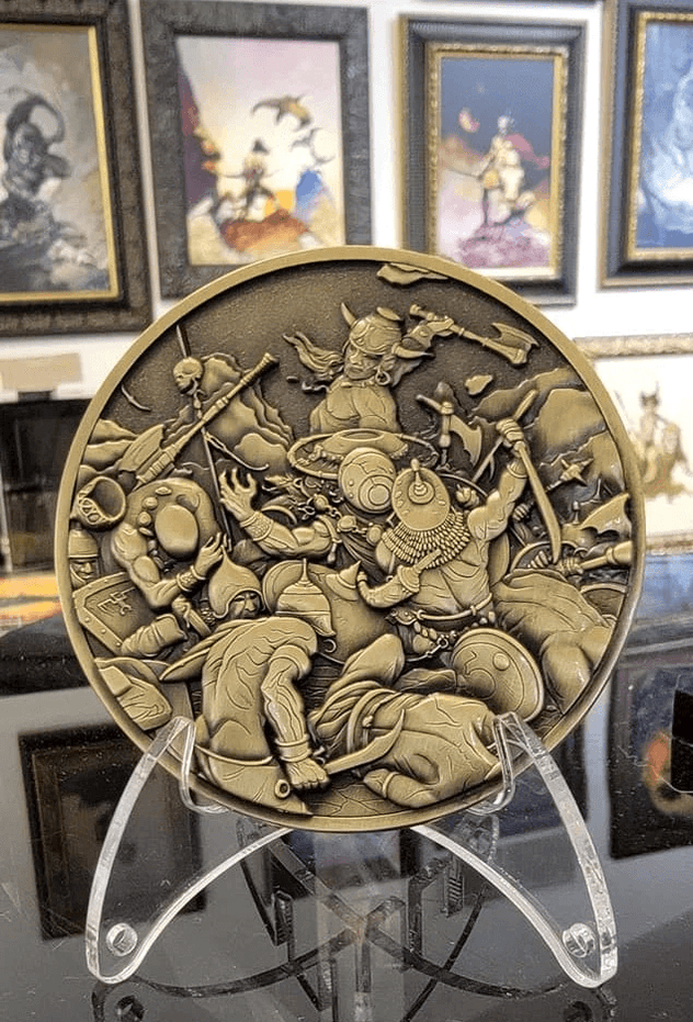 Frank Frazetta's "Destroyer" Goliath Coin - Collectible Coins ...