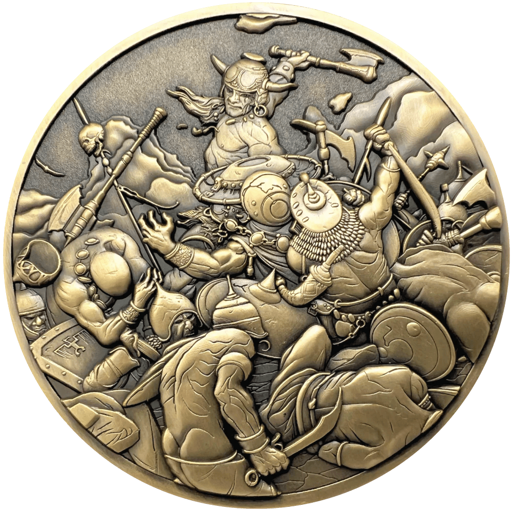 Frank Frazetta's "Destroyer" Goliath Coin - Collectible Coins ...