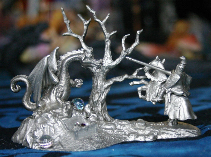 Pewter Dragon Figurines & Statues - Fantasy Gifts & Collectibles ...