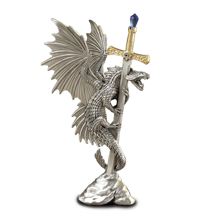 Pewter Dragon Figurines & Statues - Fantasy Gifts & Collectibles ...