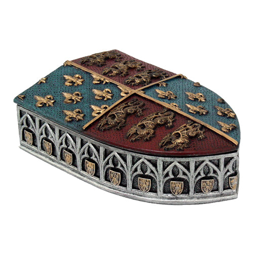 Medieval Shield Trinket Box - Knight Gifts & Collectibles - Fantasy ...