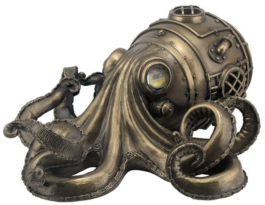 Octopus Submarine Secret Drawer Trinket Box: Steampunk Housewares ...