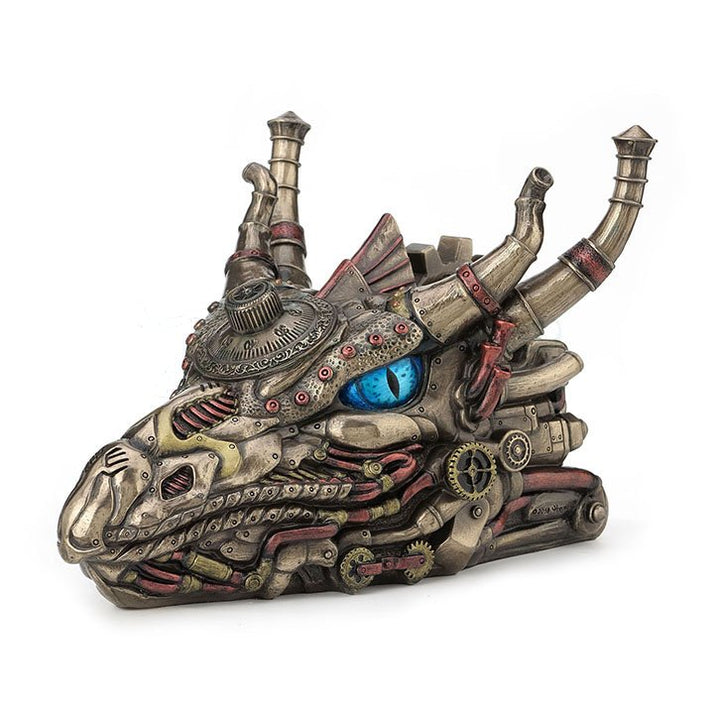 Steampunk Dragon Head Box: Dragon Gifts & Collectibles — FairyGlen Store