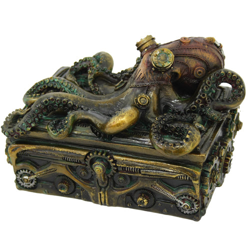 Steampunk Octopus Box: Steampunk Housewares & Gifts — FairyGlen Store