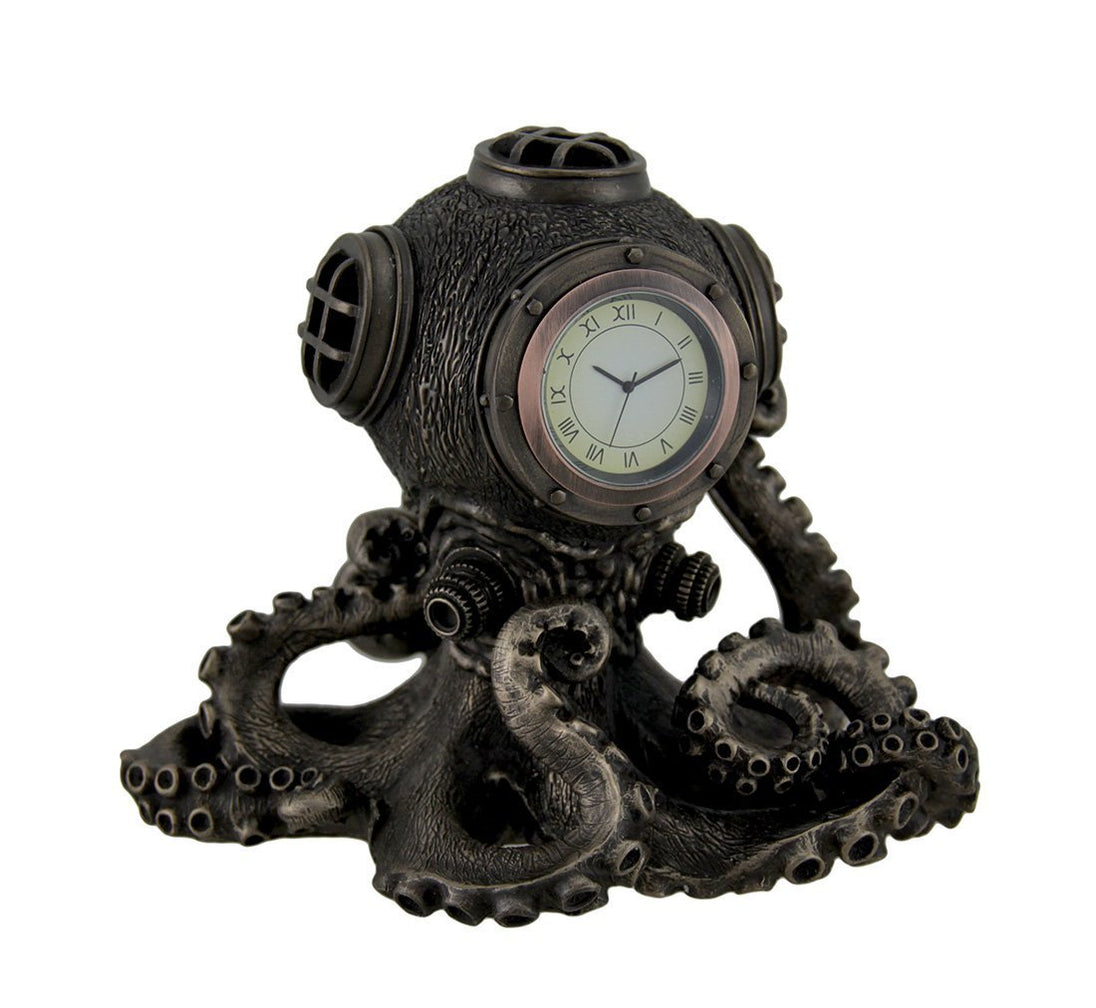 Steampunk Octopus Diving Bell Clock: Steampunk Housewares & Gifts ...