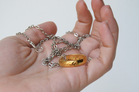 My Precious! - The One Ring Necklace: Lord of the Rings — FairyGlen Store