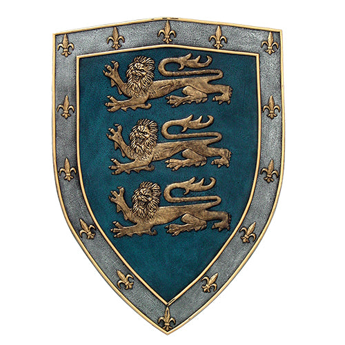 Three Lions Wall Shield: Knight & Castle Gifts & Collectibles ...